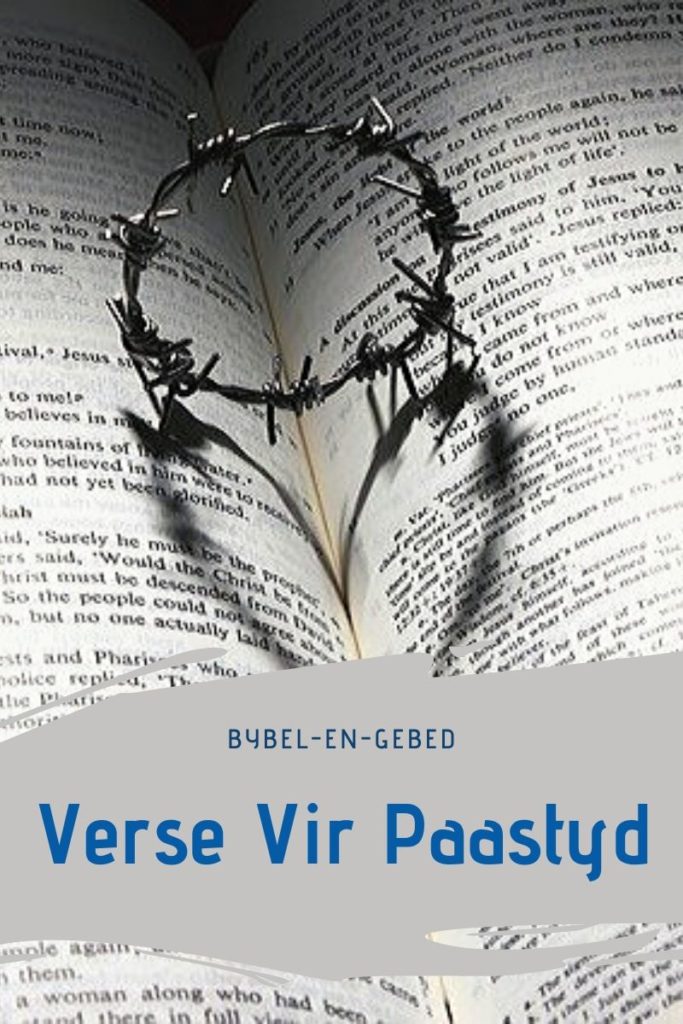 VERSE VIR PAASTYD - Bybel En Gebed