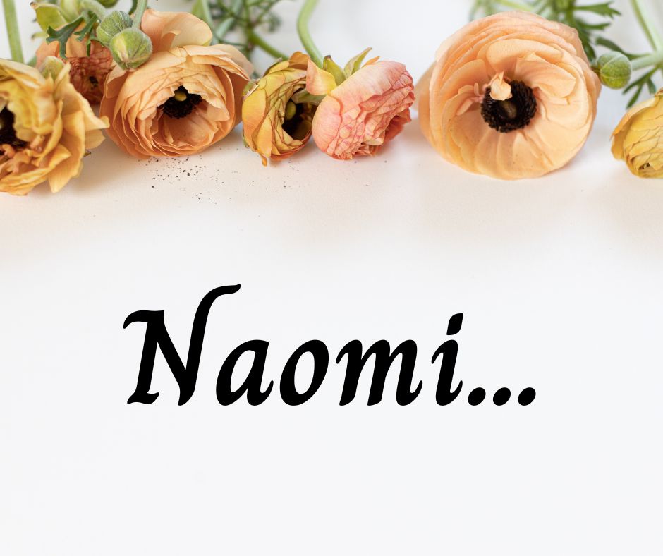 NAOMI - VAN SWAARKRY NA VREUGDE - Bybel En Gebed